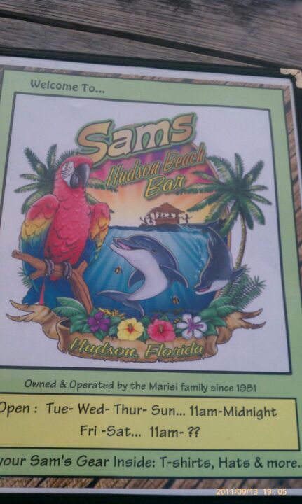 Sam's Hudson Beach Restaurant - Hudson, FL 34667