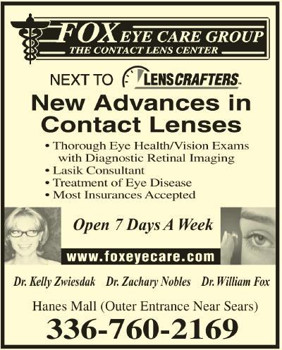 Fox Eye Care Hanes Mall